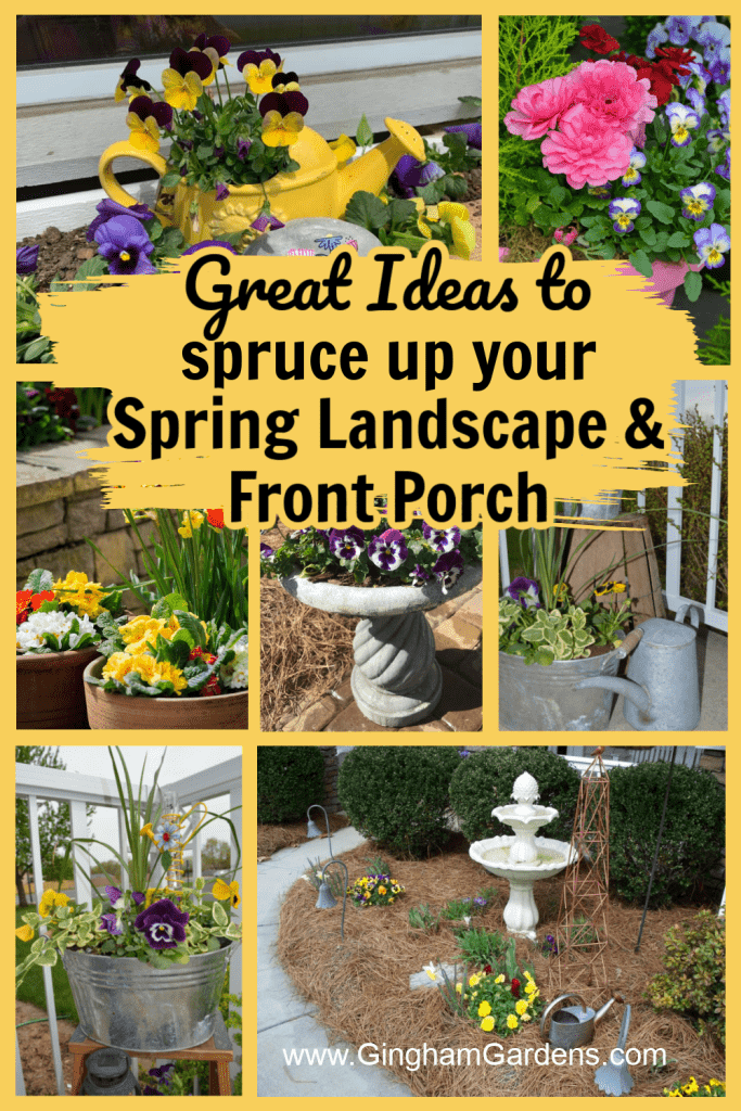 Early Spring Flower Garden Ideas - Gingham Gardens
